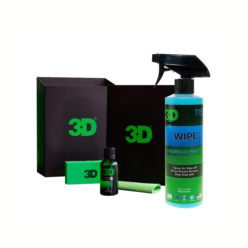 Kit 3D Wipe + 3D Ceramic Coating | Acondicionador Automotriz – 3D ...